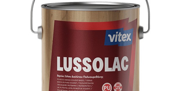 Vitex Lussolac Solved-Based Wood Varnish Colourless Gloss 0.75L