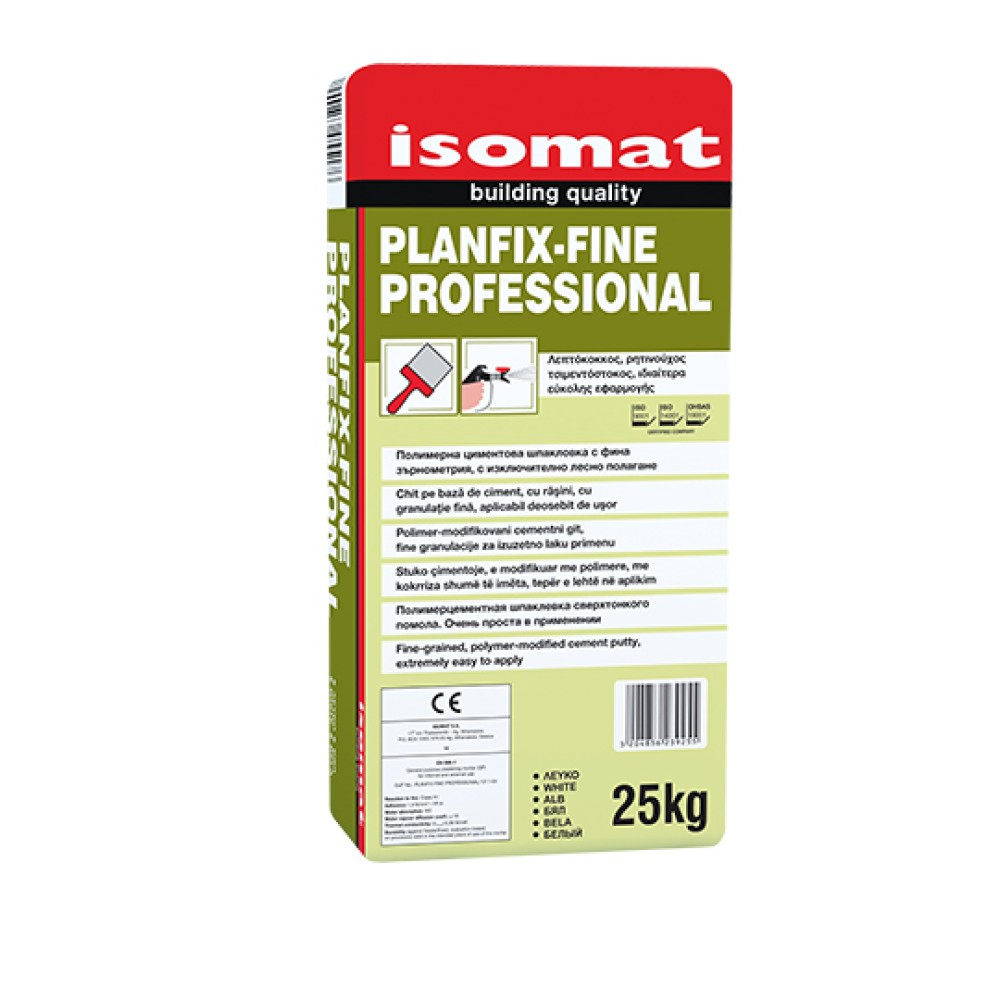 Isomat Planfix Fine Professional Extra Fine-Grained Polymer-Modified ...