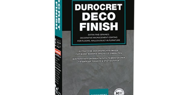 Isomat Durocret Deco Finish Fiber-Reinforced and Polymer-Modified ...