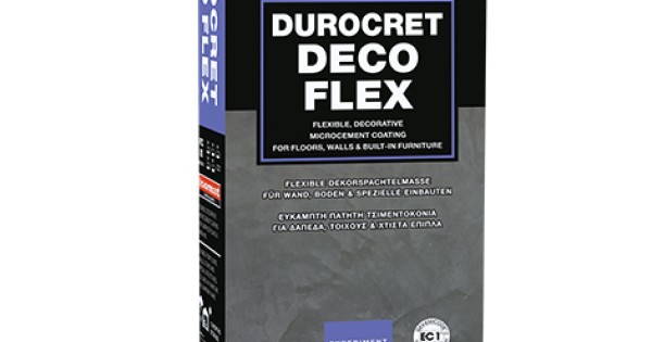 Isomat Durocret Deco Flex Fiber-Reinforced and Polymer-Modified Cement ...